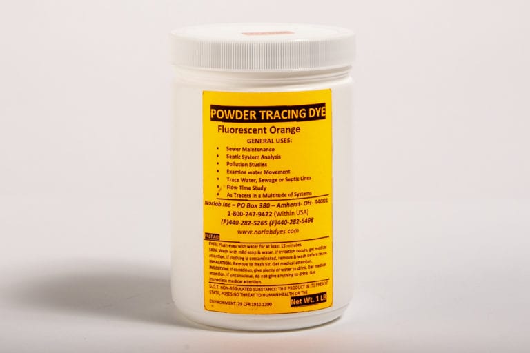 Dry Powder | Norlab Tracing Dyes | Leak Detection