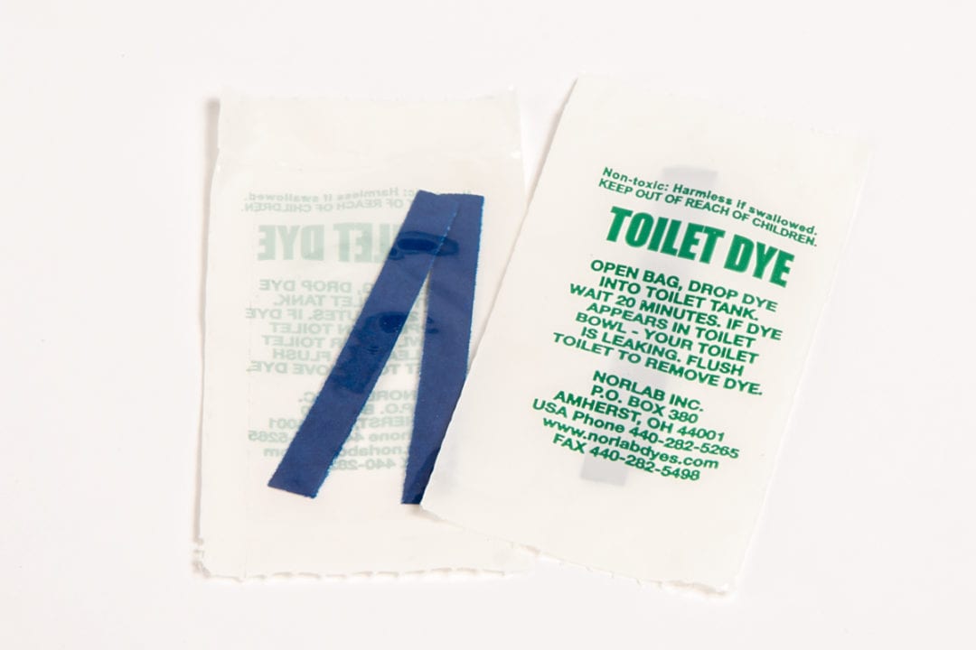 Toilet Dye | Norlab Tracing Dyes | Leak Detection